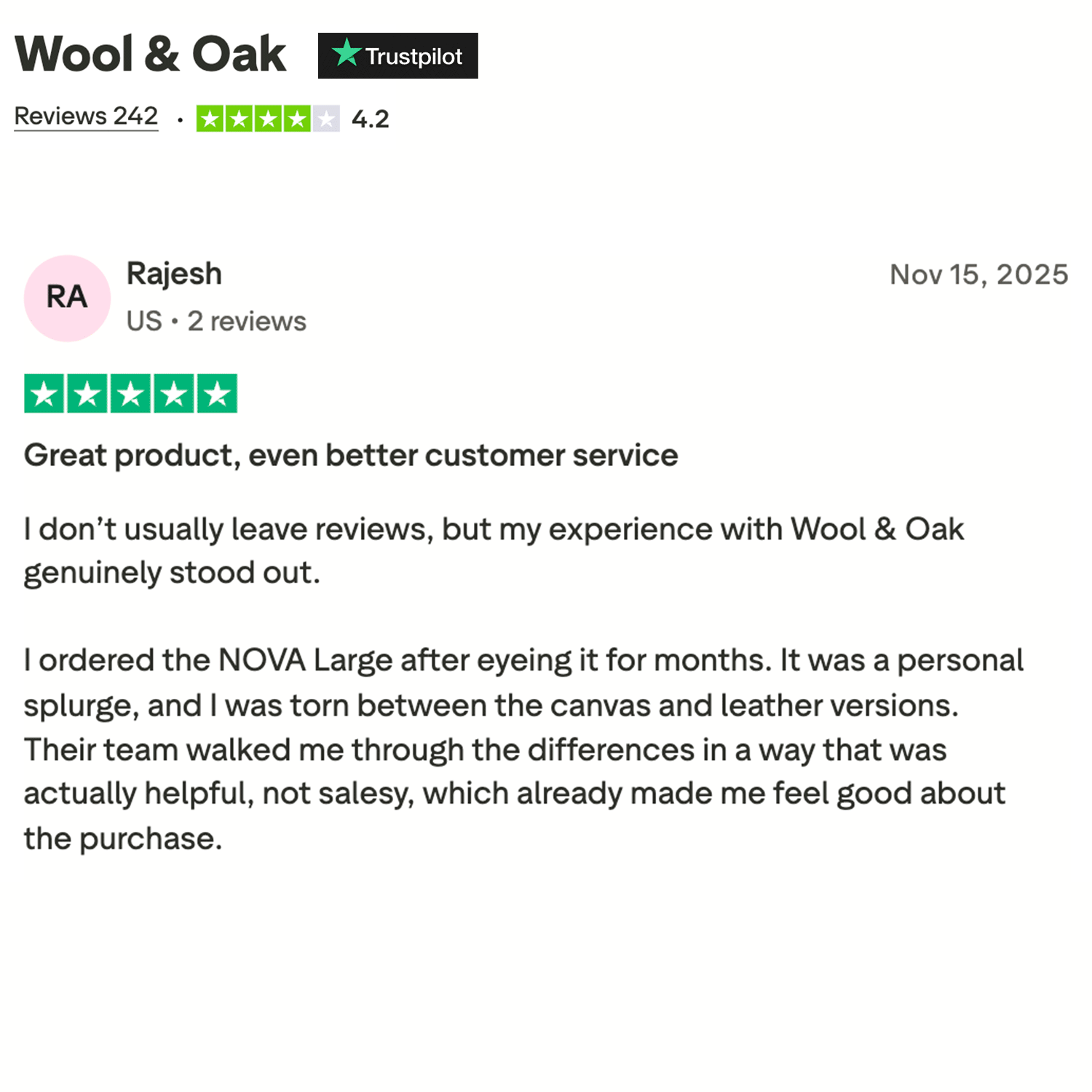 5 Reasons to Choose Nova